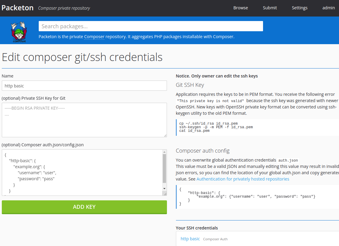 Overview - Packeton Docs